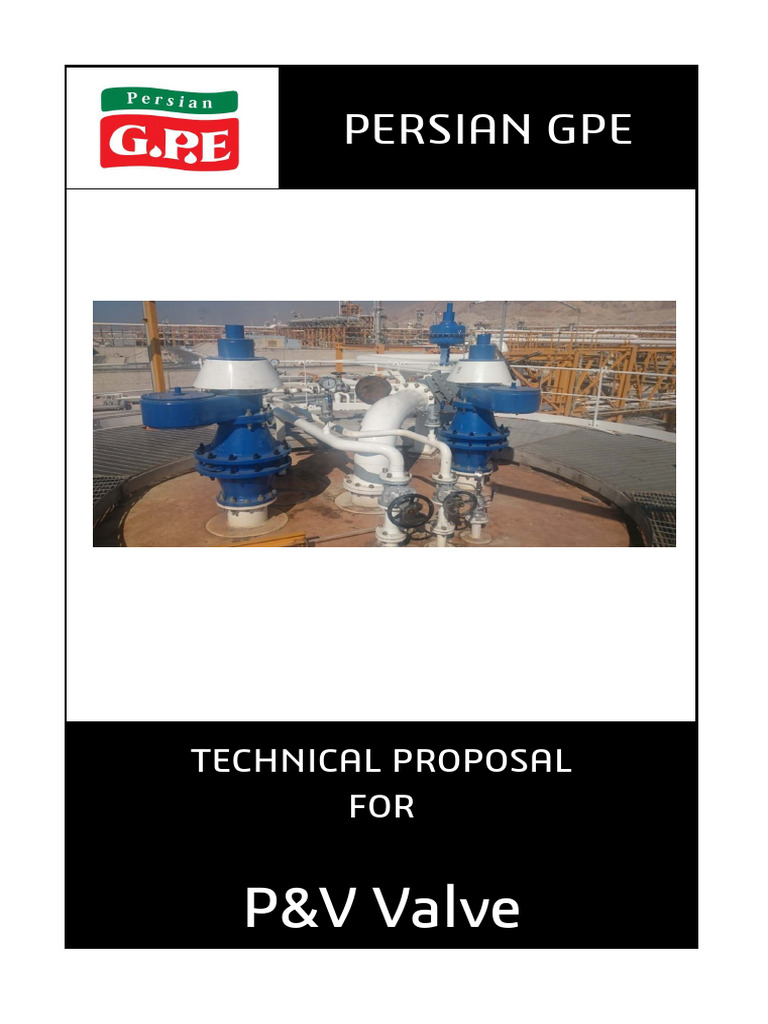 TP-P&V Valve-Fixed Roof-2018 | PDF