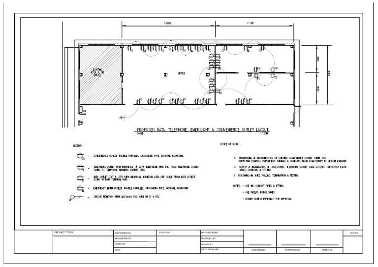 Data Cable Layout | PDF