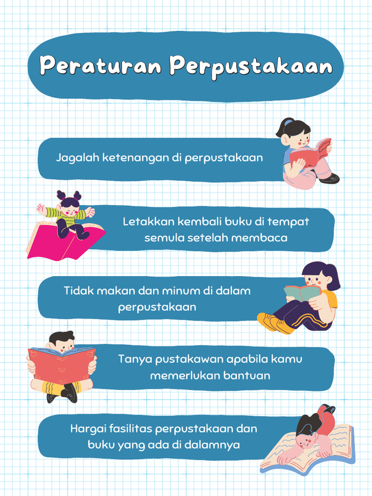 Poster Peraturan Perpus | PDF