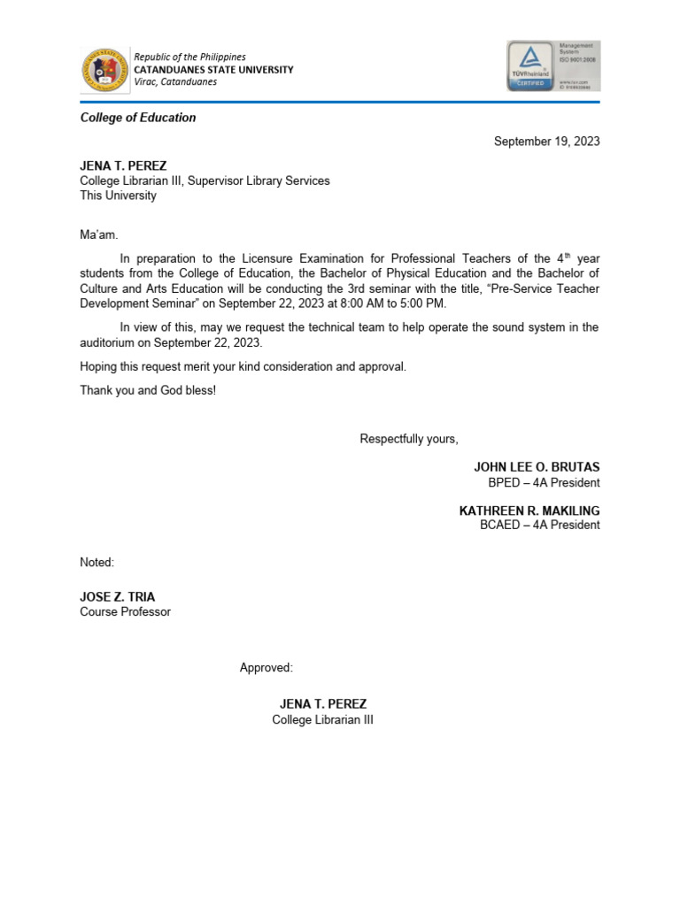 Pre-Service Teacher Development Seminar | PDF