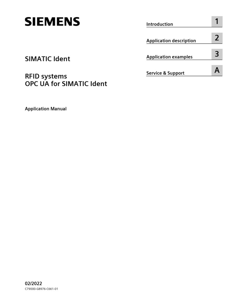 AH OPCUA-Ident 76 en-US | PDF