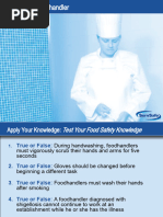 DBPR Food Employee Reporting Agreement | PDF | Foodborne Illness ...