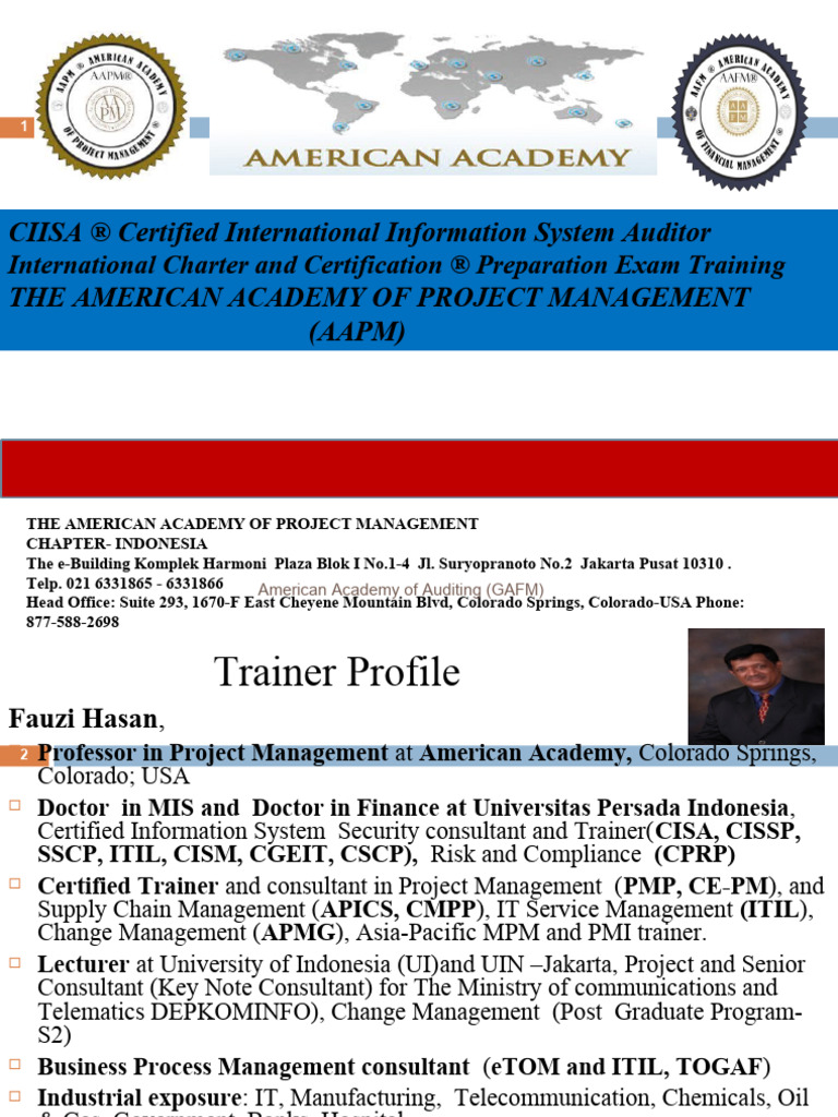 Ch1 CIISA | PDF | Audit | Internal Control