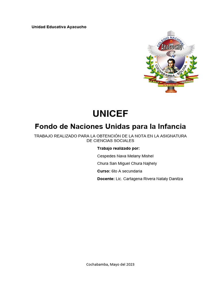 Formato de Cartula-1 | PDF