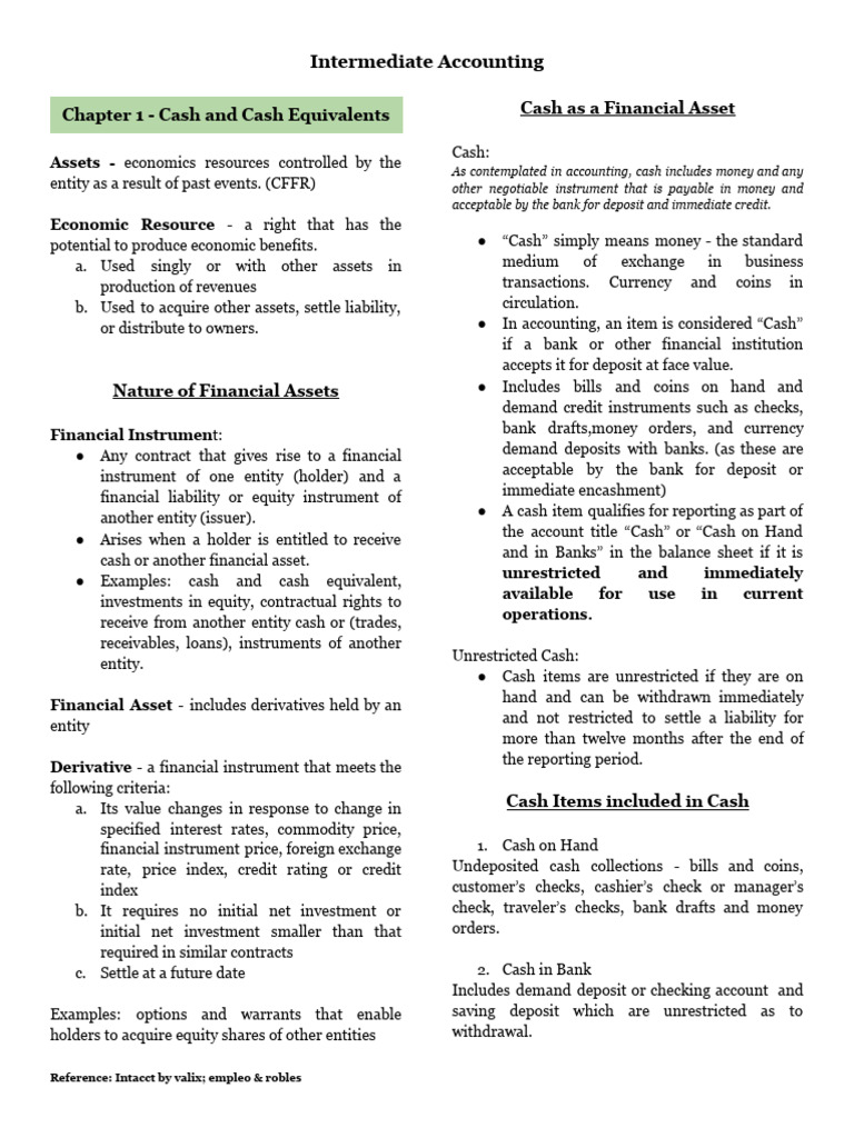 Intacc q1 q2 Reviewer | PDF