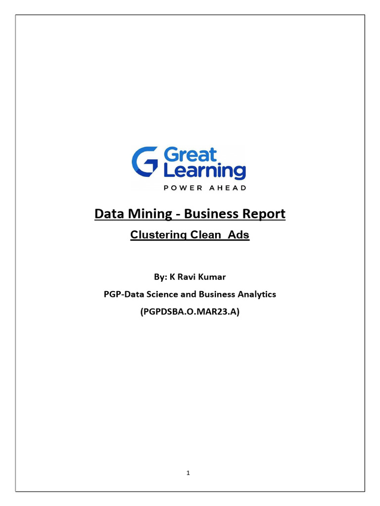 Clustering & PCA | PDF