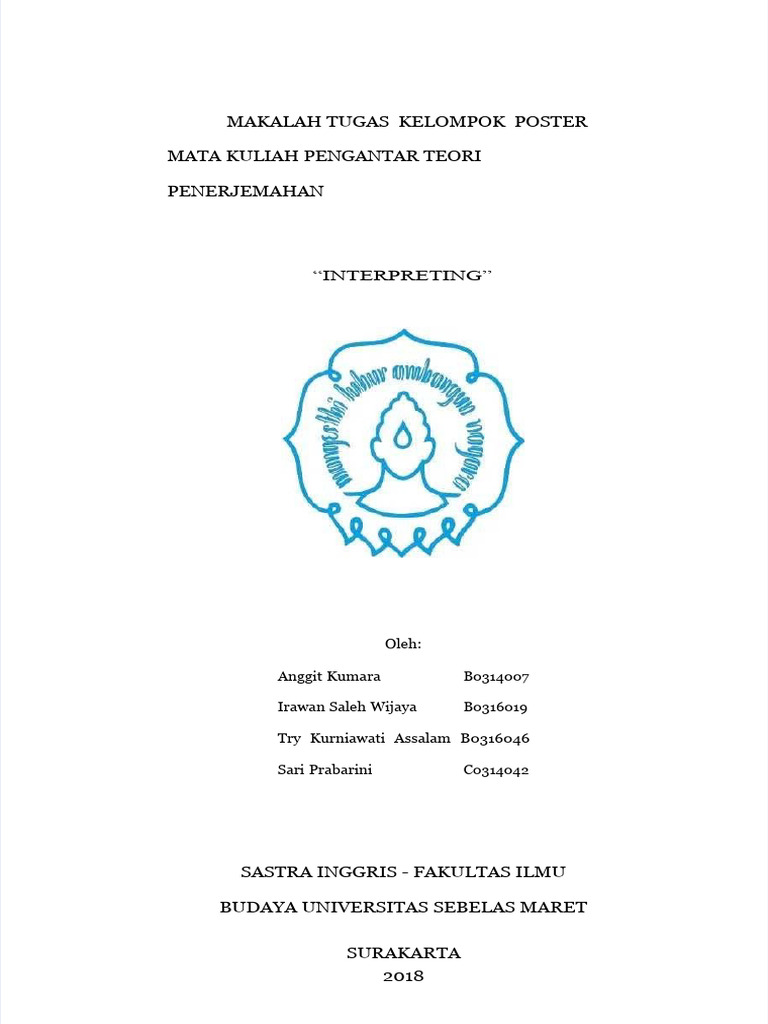 PDF Interpreting Kelompok 2 Translation B Compress | PDF