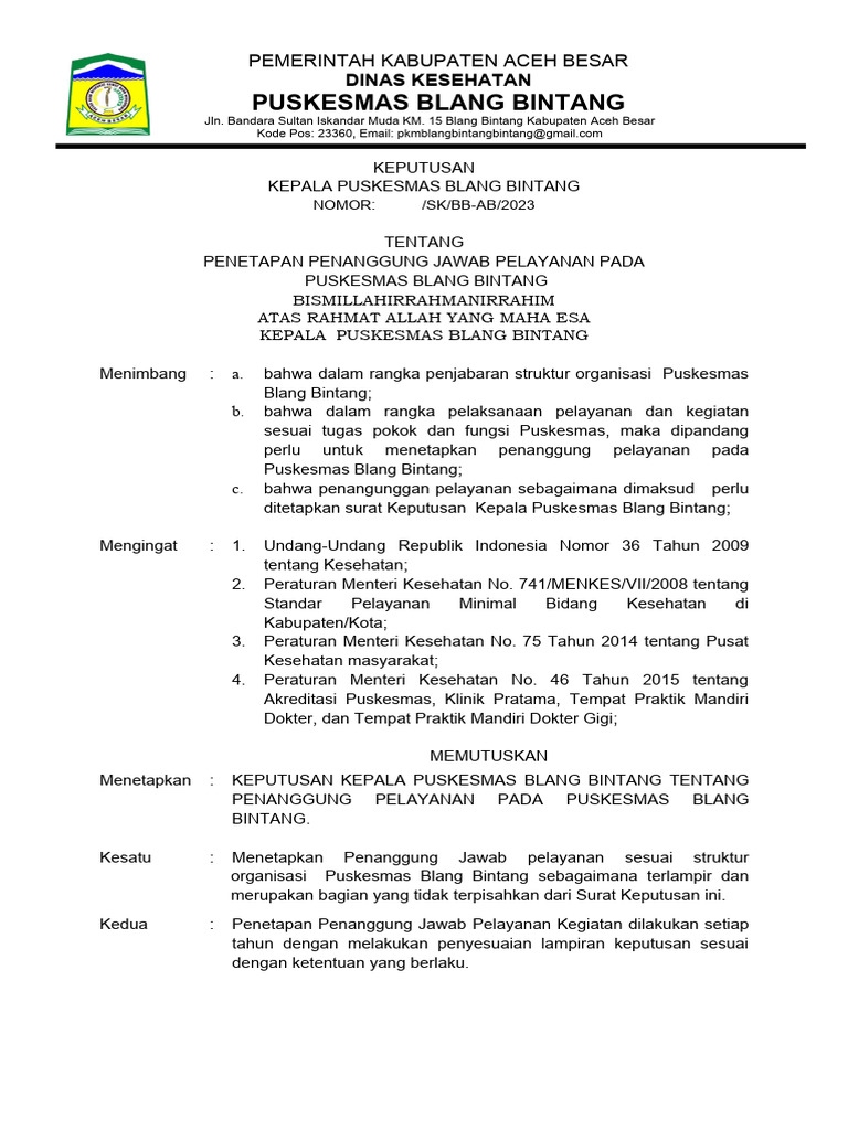 SK PJ 2023 .. Siap Edit - (T.M Jakfar) - 1 | PDF