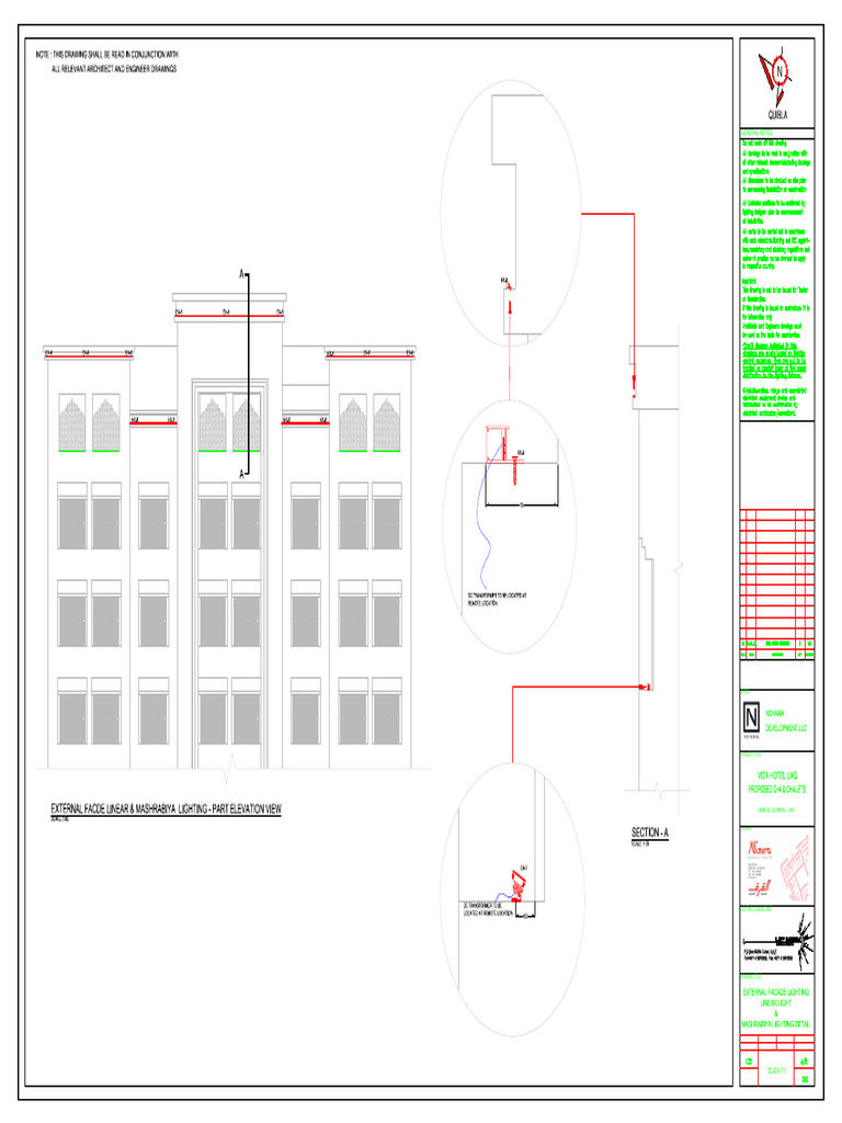 Umm Al Quwain Lighting Plan EL-EX-111 | PDF