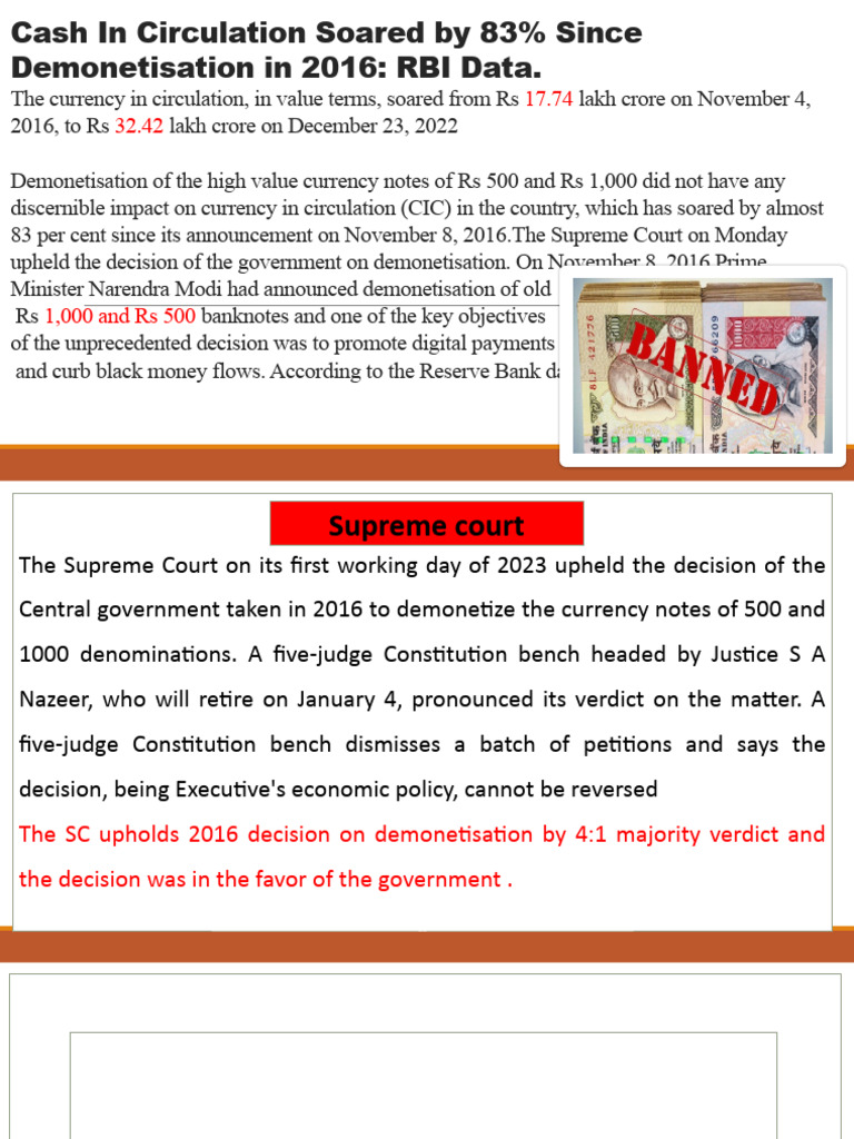 Cash in Circulation Soared by 83% Since | PDF