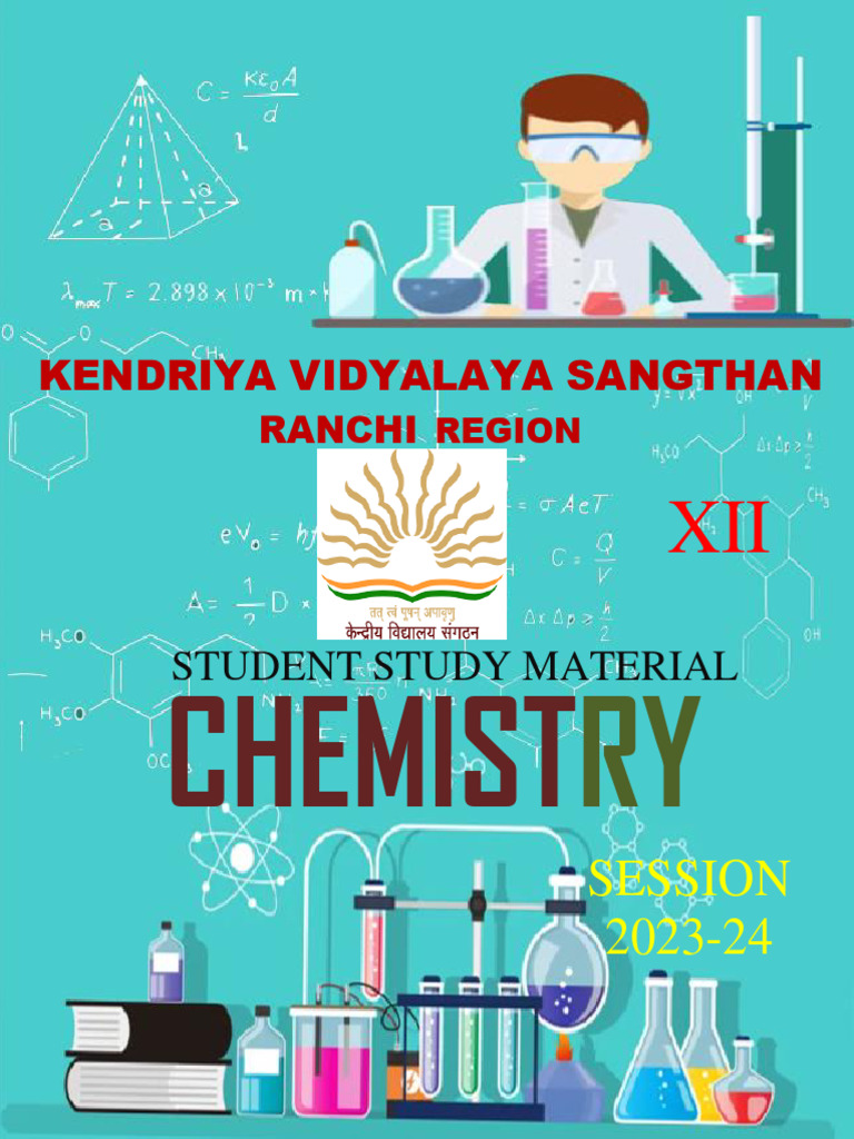 Chemistry - Xii 2023-24 Final Study Materials | PDF | Reaction Rate | Osmosis