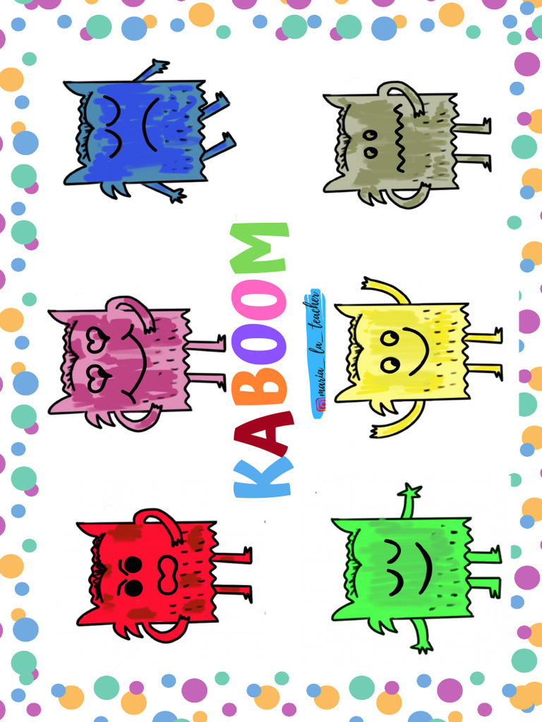 Kaboom - The Colour Monster | PDF