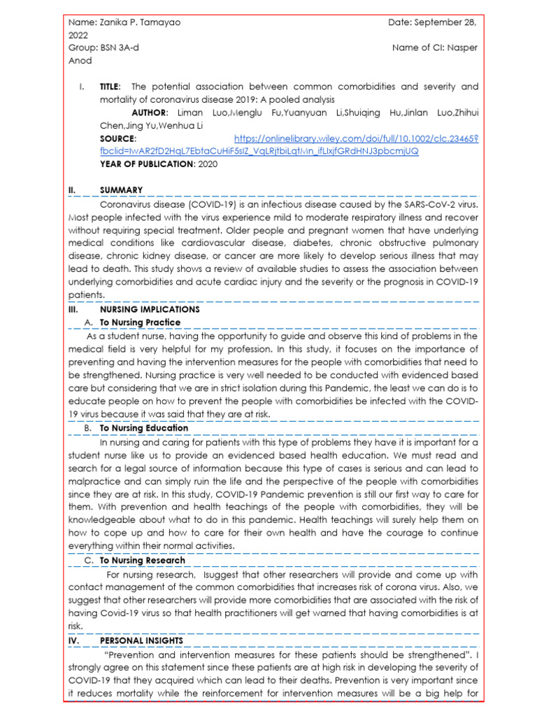 Journal Medical Ward | PDF