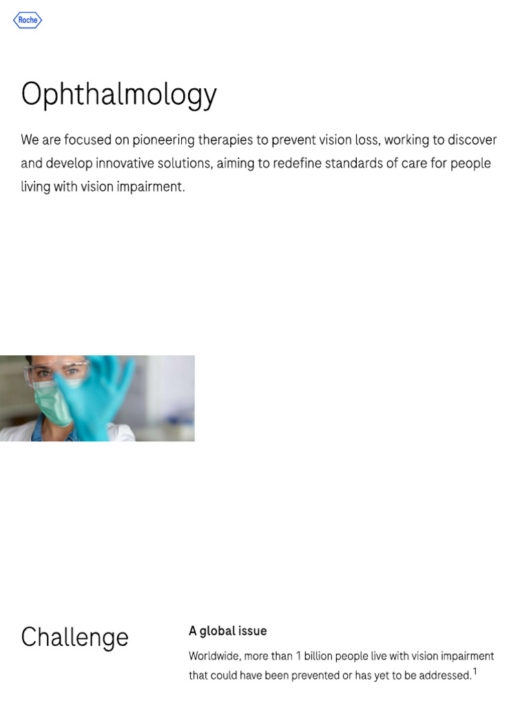 Roche Ophthalmology 2023 | PDF