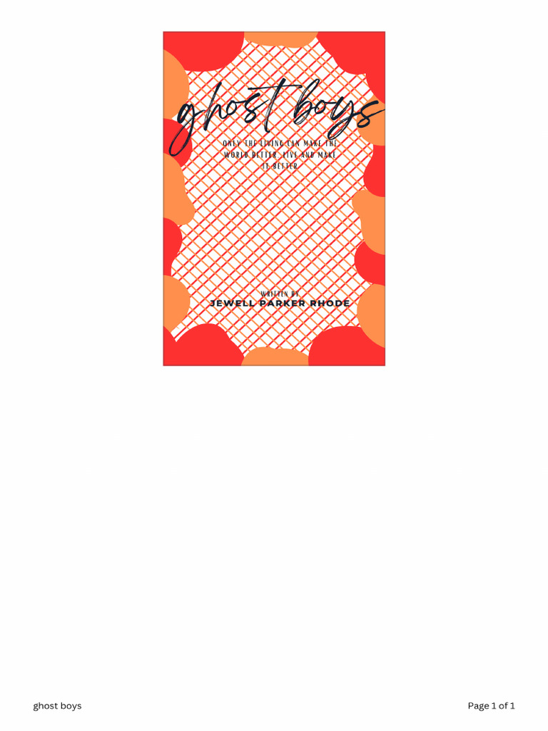 Ghost Boys | PDF
