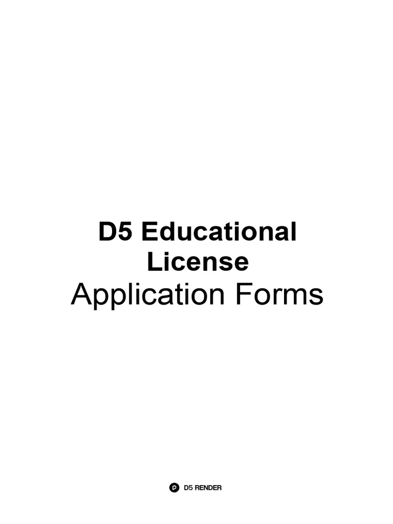 D5 Edu Application | PDF