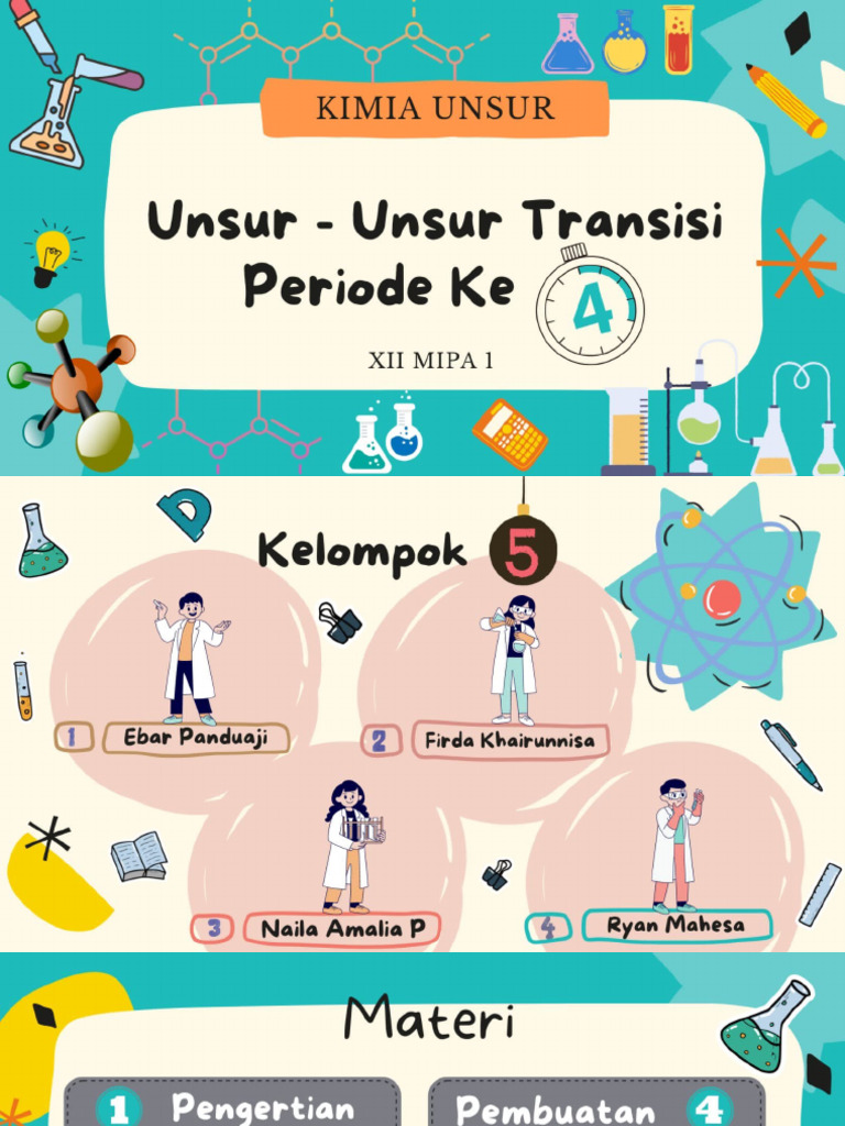 Unsur Transisi Periode 4 | PDF