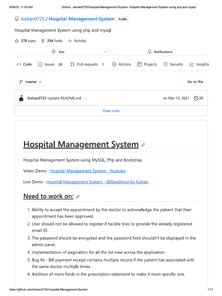 Hospital | PDF
