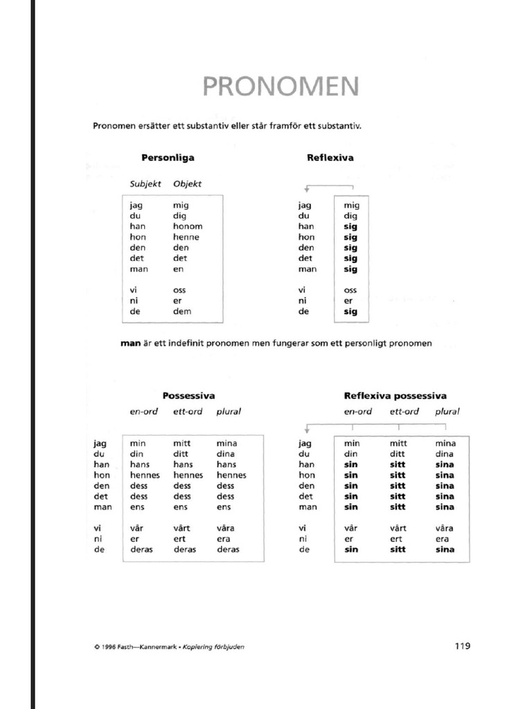 Pronomen ?? | PDF