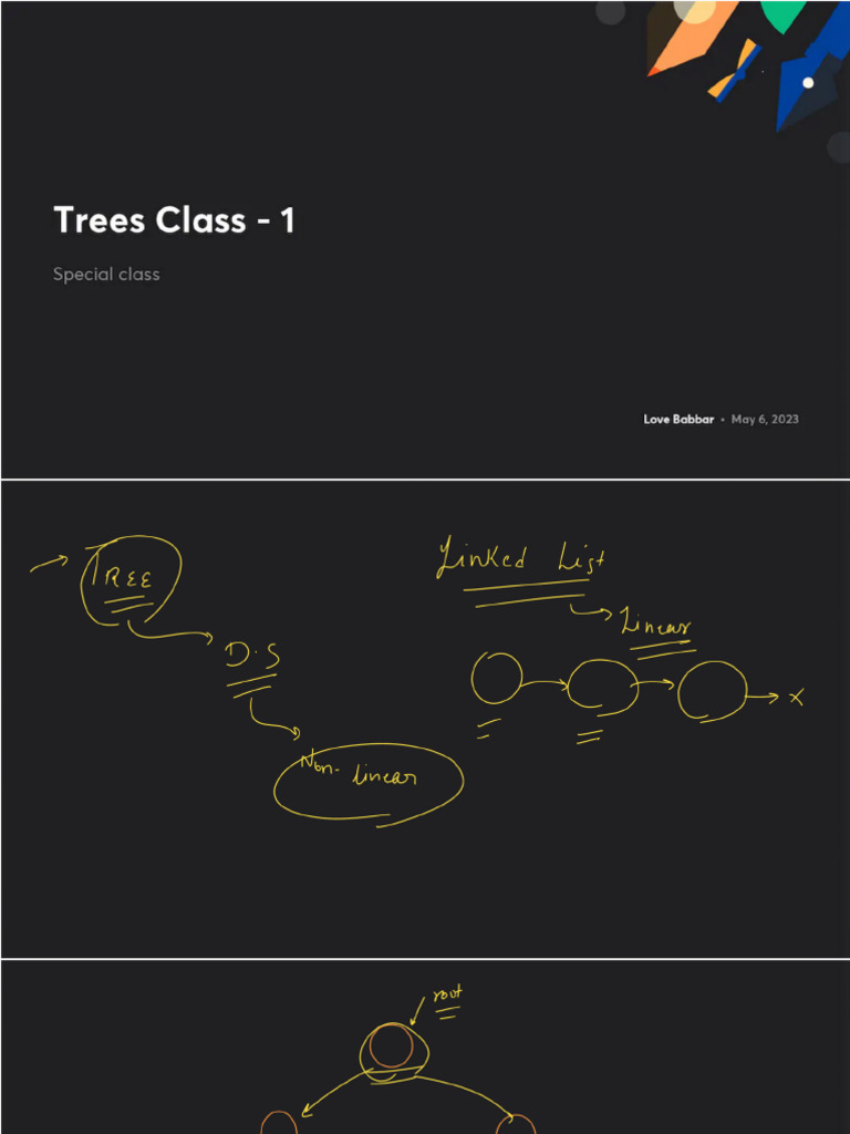 Trees Class 2 With Anno | PDF