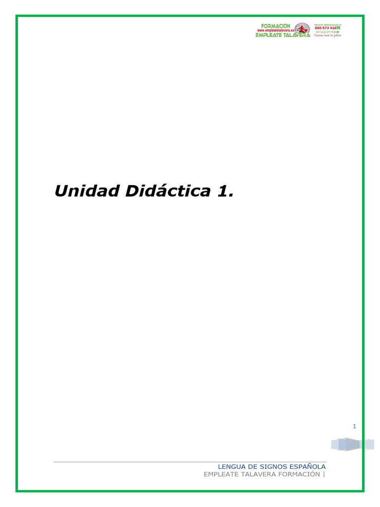 Unidad 1. Vocabulario (I) | PDF