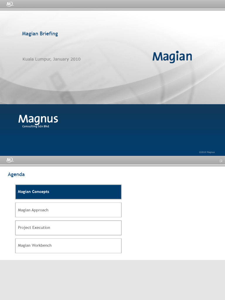 Magian Methodology 2014 | PDF