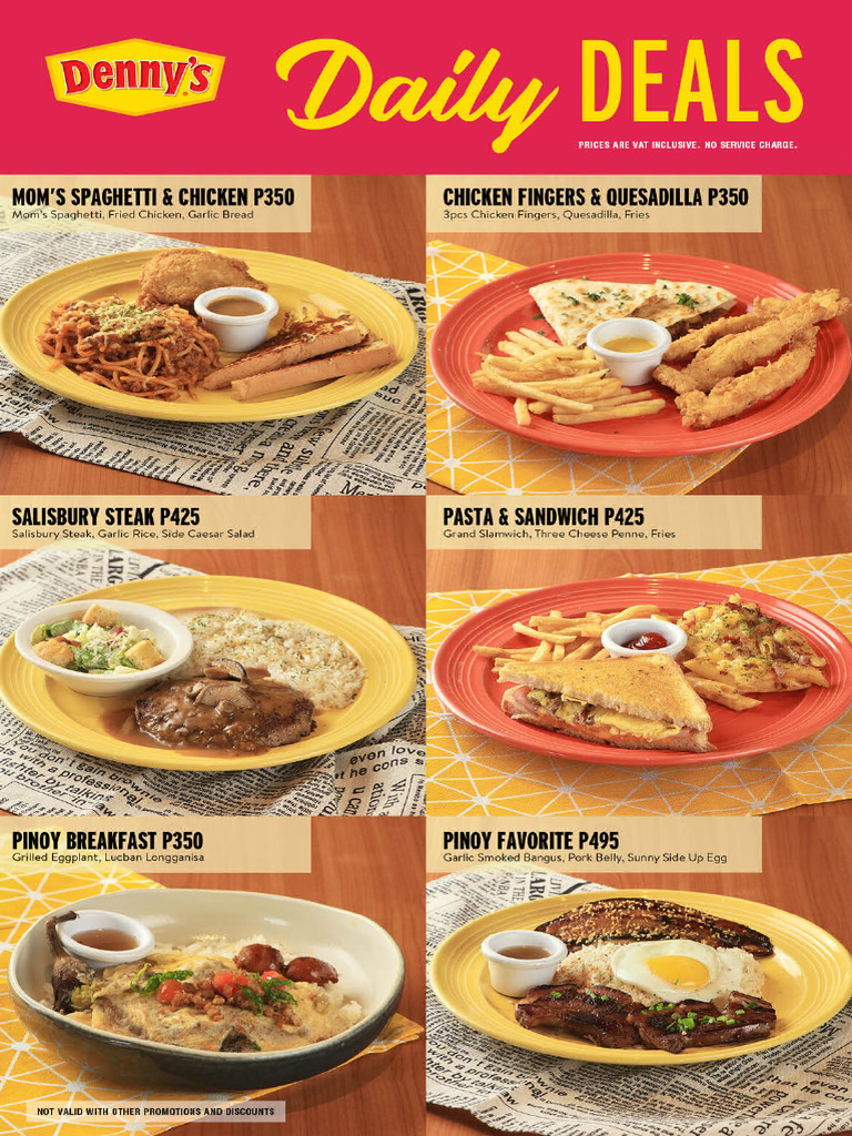 Dennys Menu 2021 3 | PDF