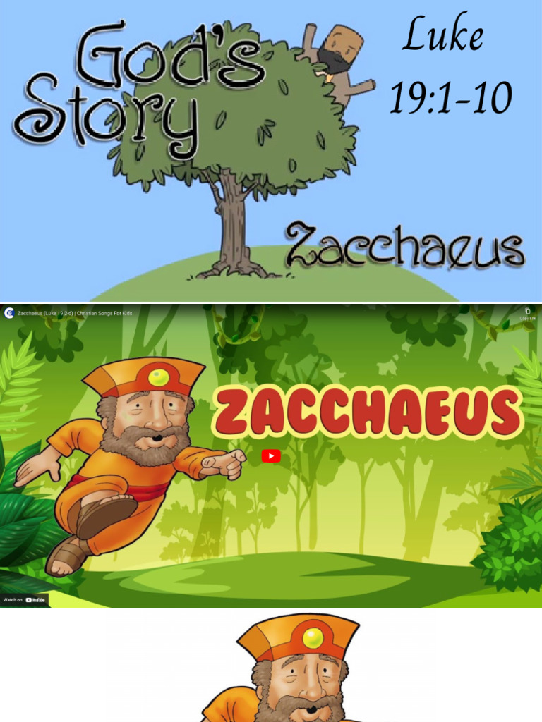 Zaccheus | PDF