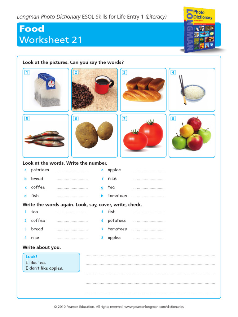 Pearson Vocabulary Worksheet | PDF
