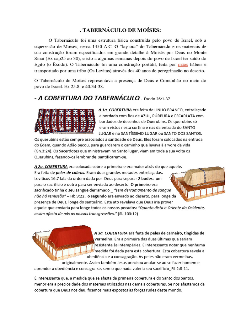 Tabernaculo de Moises | PDF