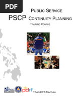 Public Service Continuity Plan | PDF | Risk Assessment | Risk