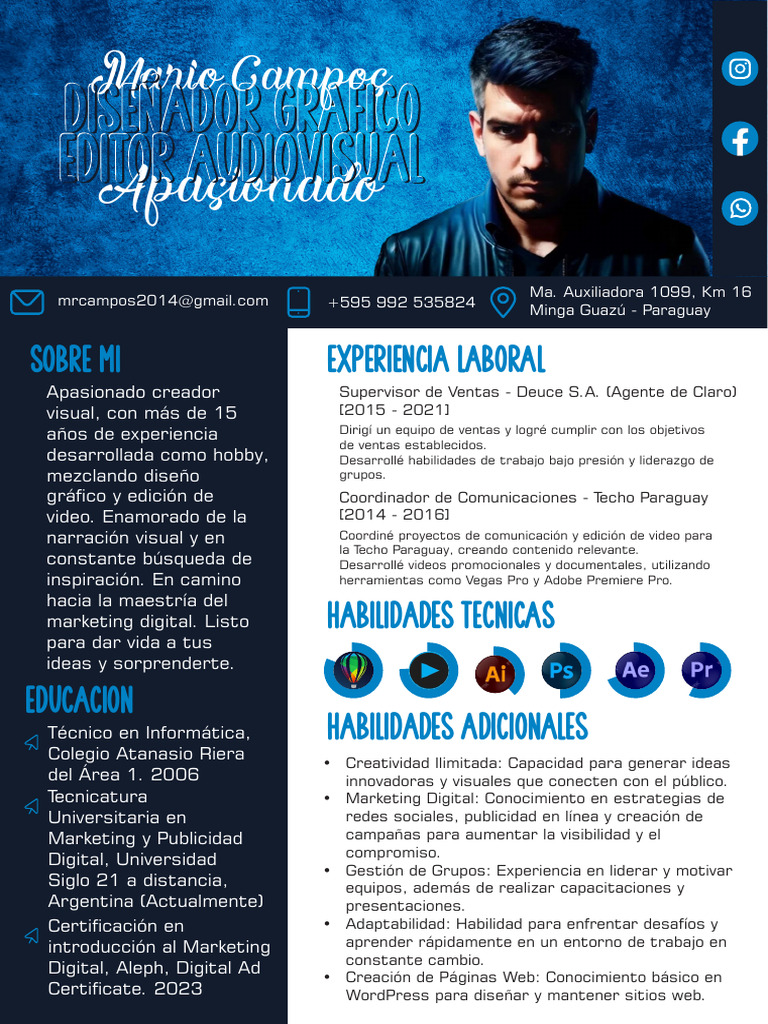CV Mario Campos | PDF