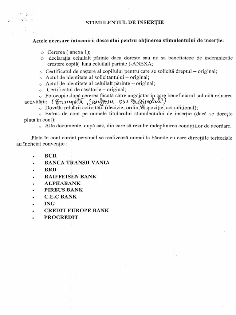 Cerere Stimulent | PDF