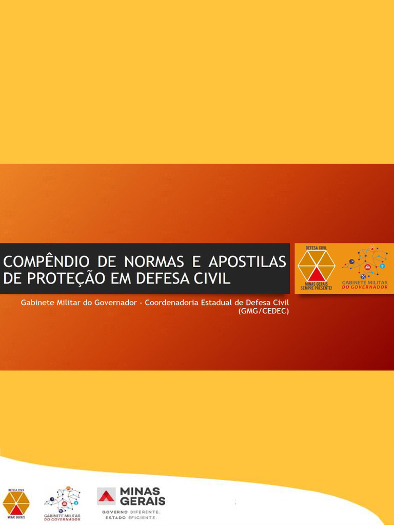 Noções Básicas em Defesa Civil e Riscos | PDF | Defesa civil | Brasil