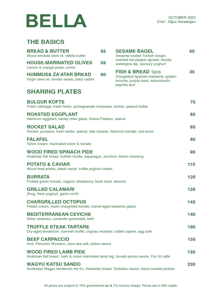 Bella Menu A4 +2mm Spadów | PDF