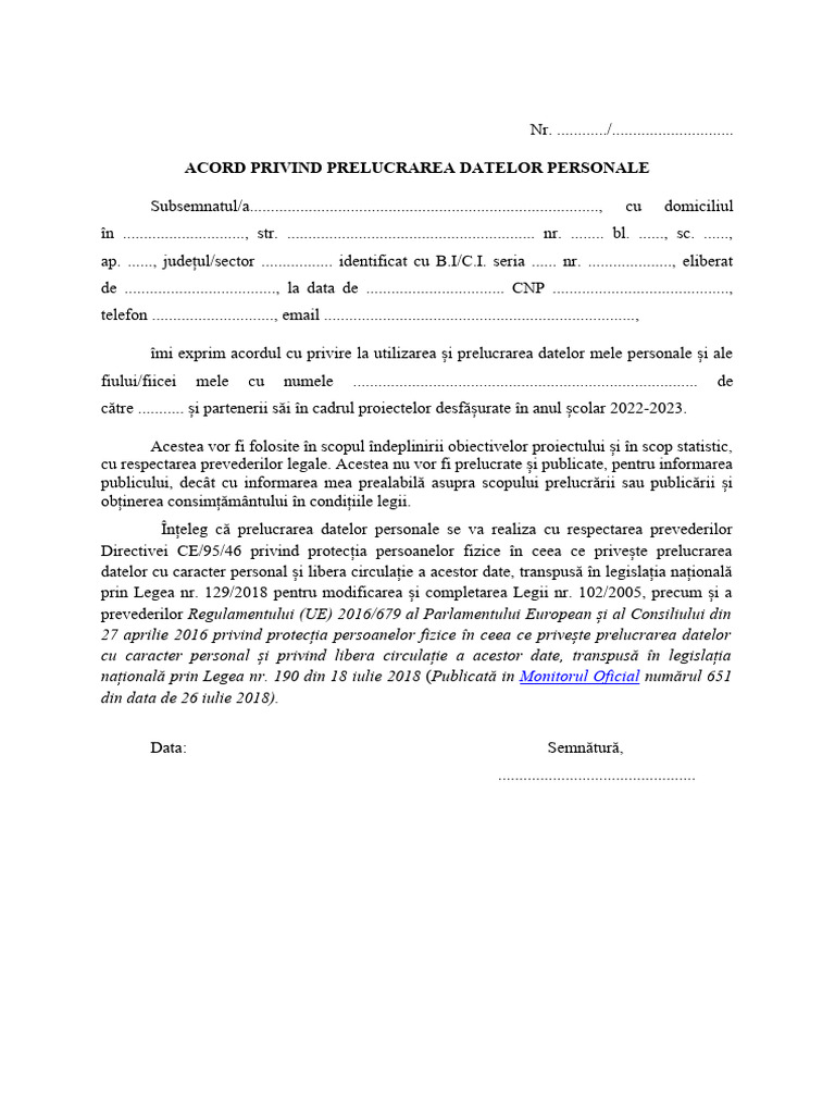 Acord GDPR General | PDF