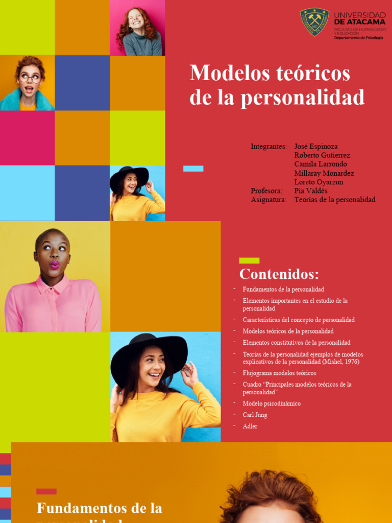 Modelos Teóricos de la Personalidad | PDF