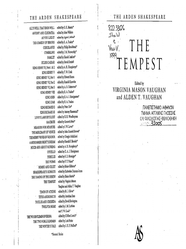 The Tempest | PDF