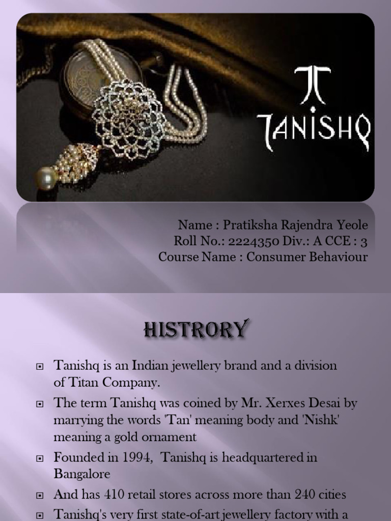 Tanishq | PDF | Brand | Jewellery