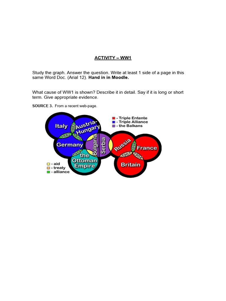 Analyzing Causes of WW1 | PDF