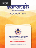 List of Accounting Standards Issued by ICAI | PDF