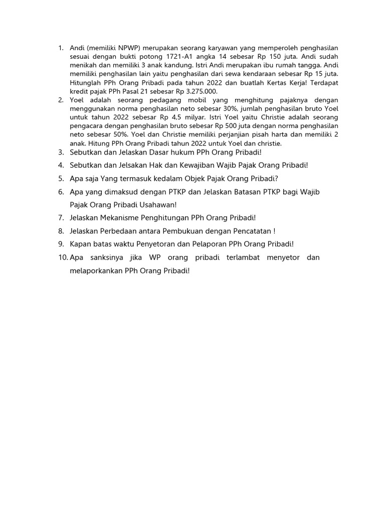 Quiz I PPH Op Digital | PDF