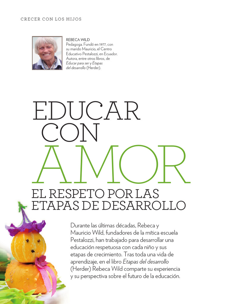 Educar Con Amor Rebeca Wild | PDF