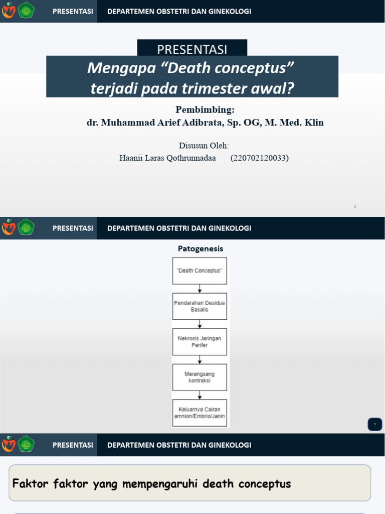 Death Conceptus Ada | PDF
