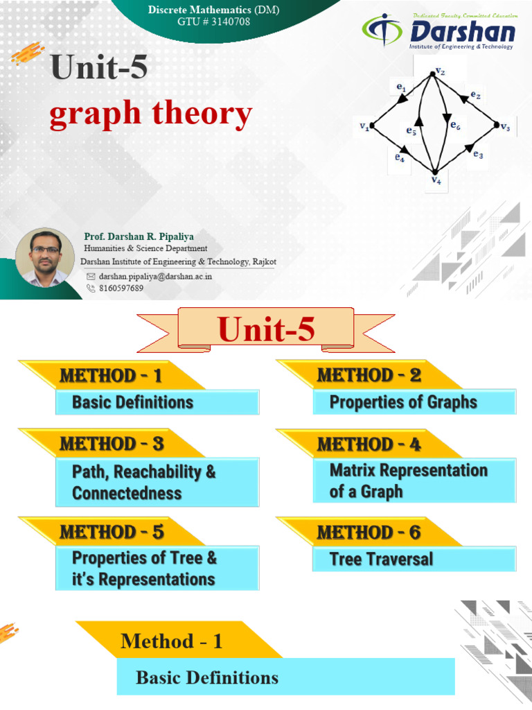 DM GTU Study Material Presentations Unit - 5 25052021062230AM | PDF