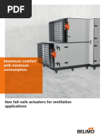 Belimo LMV-D3-MOD Technical Data Sheet | PDF | Duct (Flow) | Pressure ...