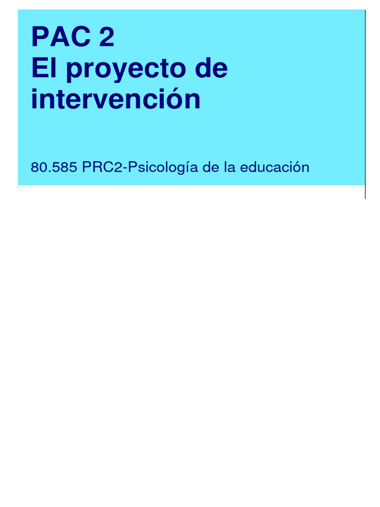 PEC-2 Practicum II UOC | PDF