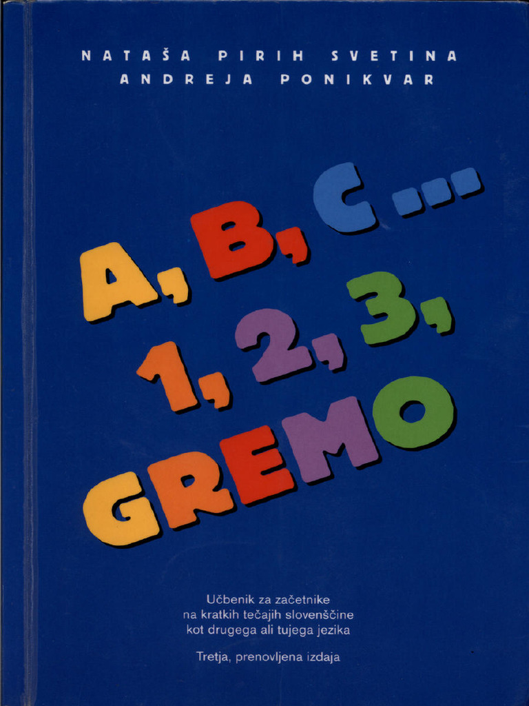Slo Abc Gremo Colourbook | PDF