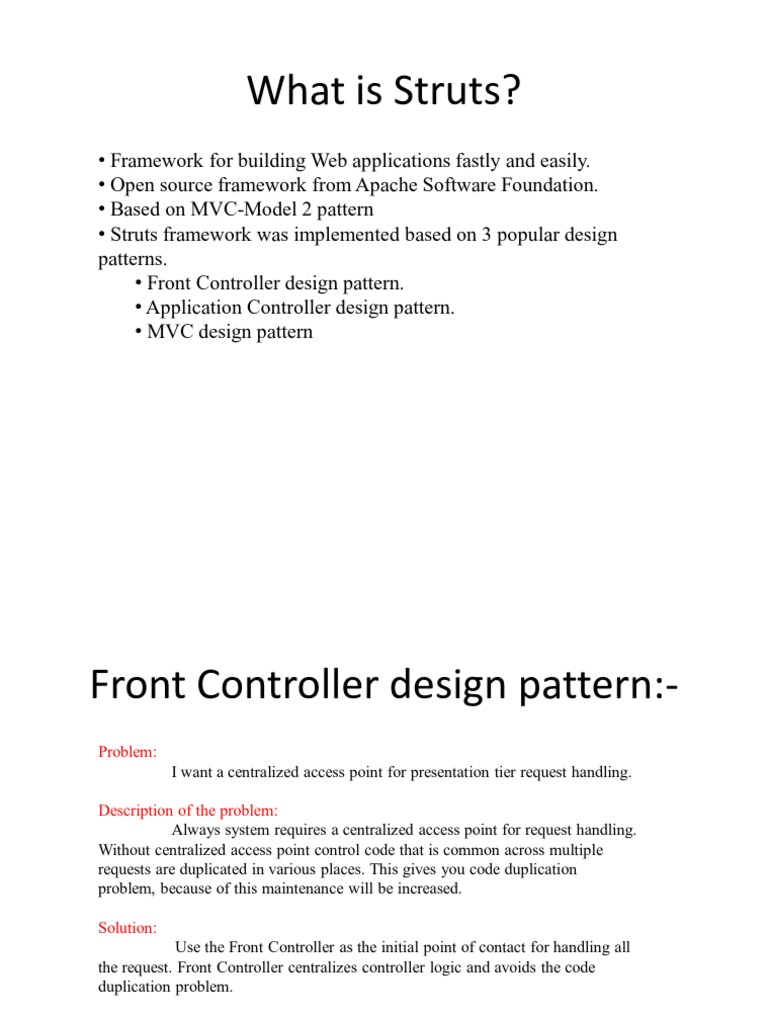 Struts 2 Pdf Software Framework Modelviewcontroller