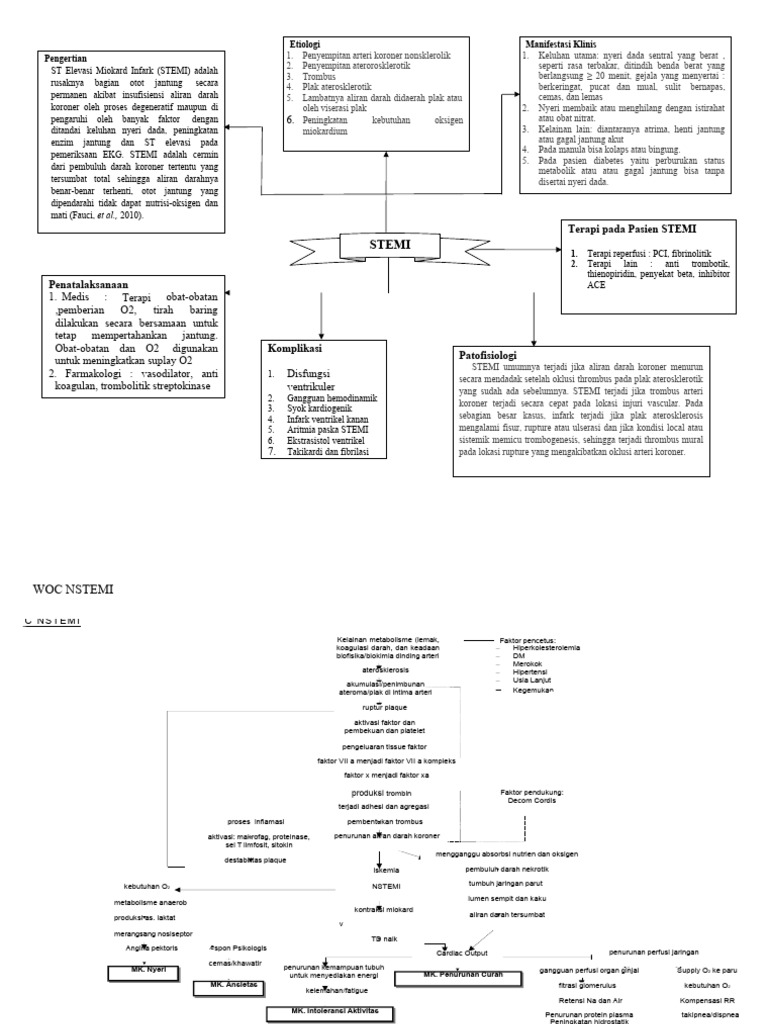 Mind Map Stemi Compress | PDF
